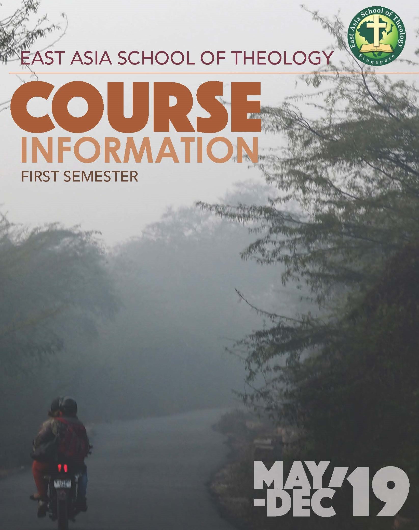 Course booklet 19_20 020519_cover (2) : East Asia School of Theology
