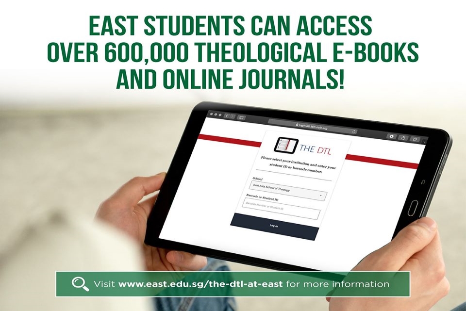 The Digital Theological Library at EAST : East Asia School of Theology