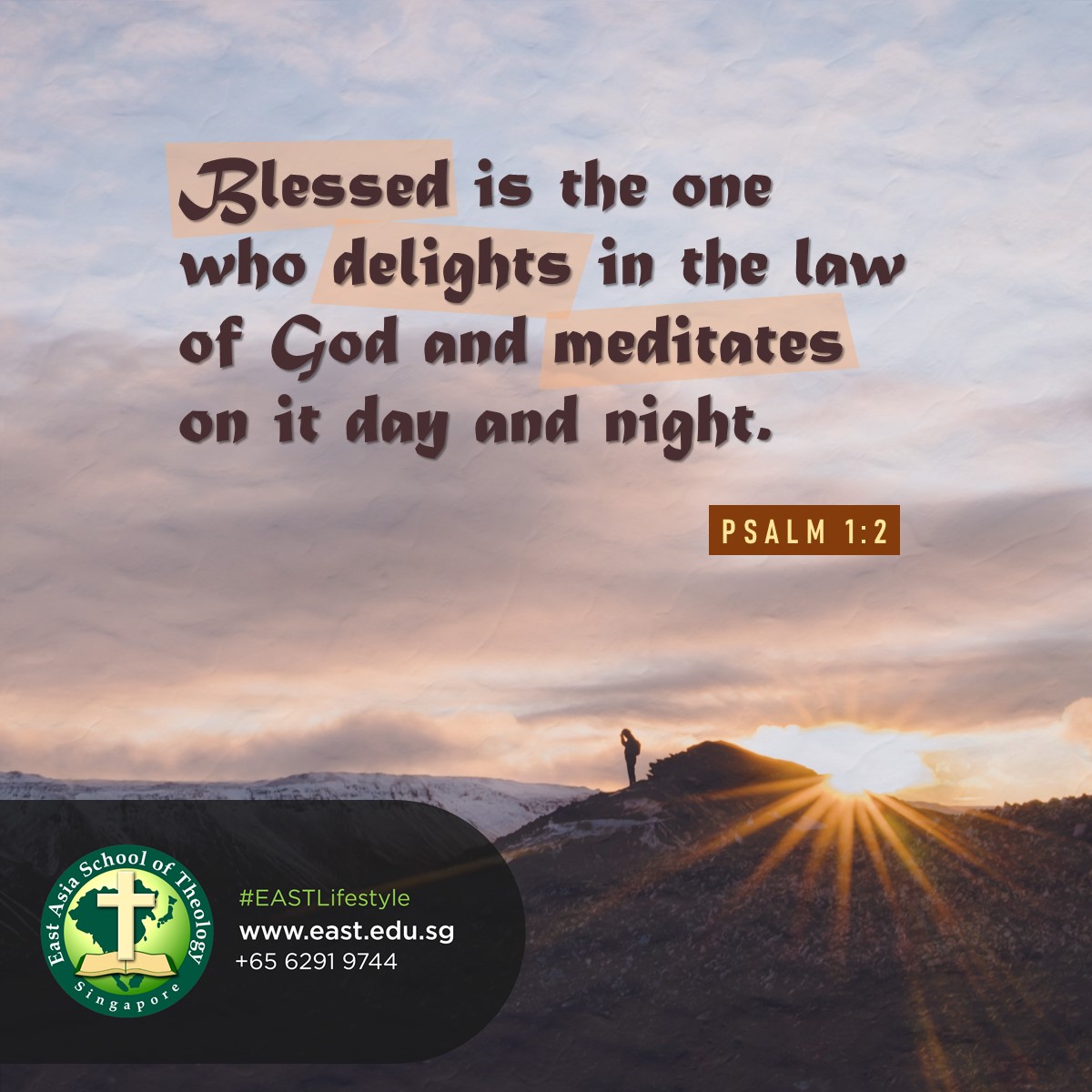 Delight in the Law of God : East Asia School of Theology