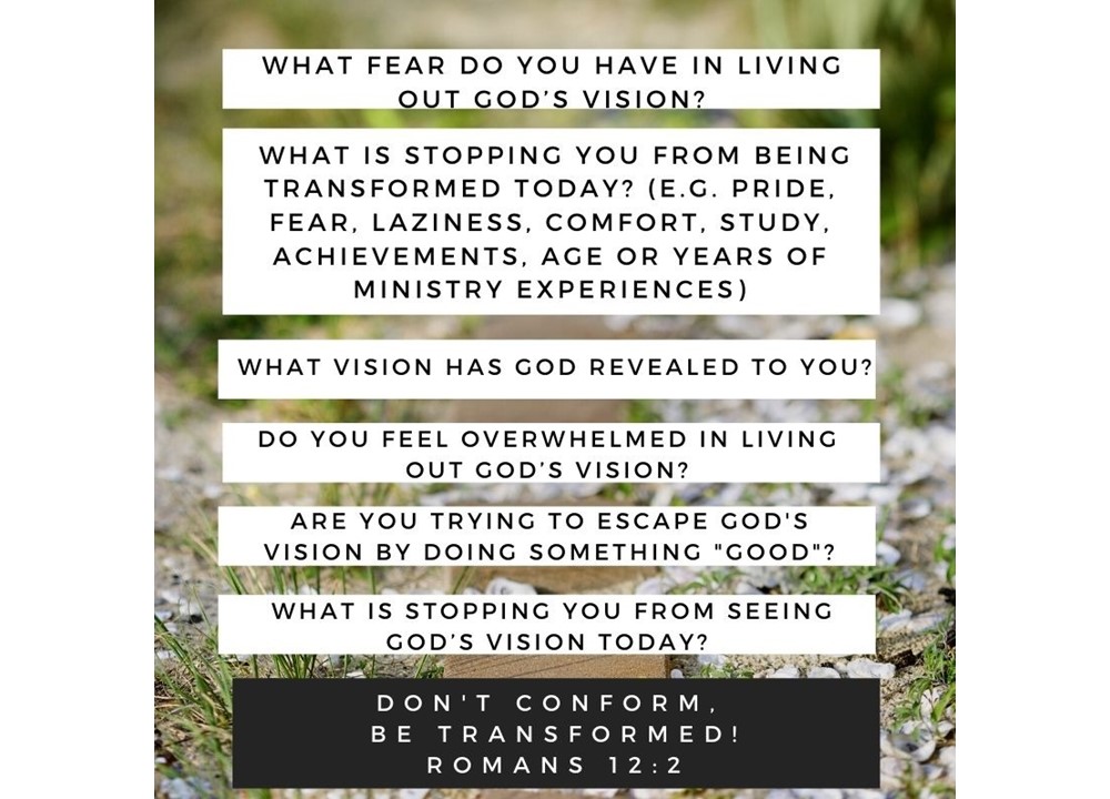Questions for pondering : East Asia School of Theology