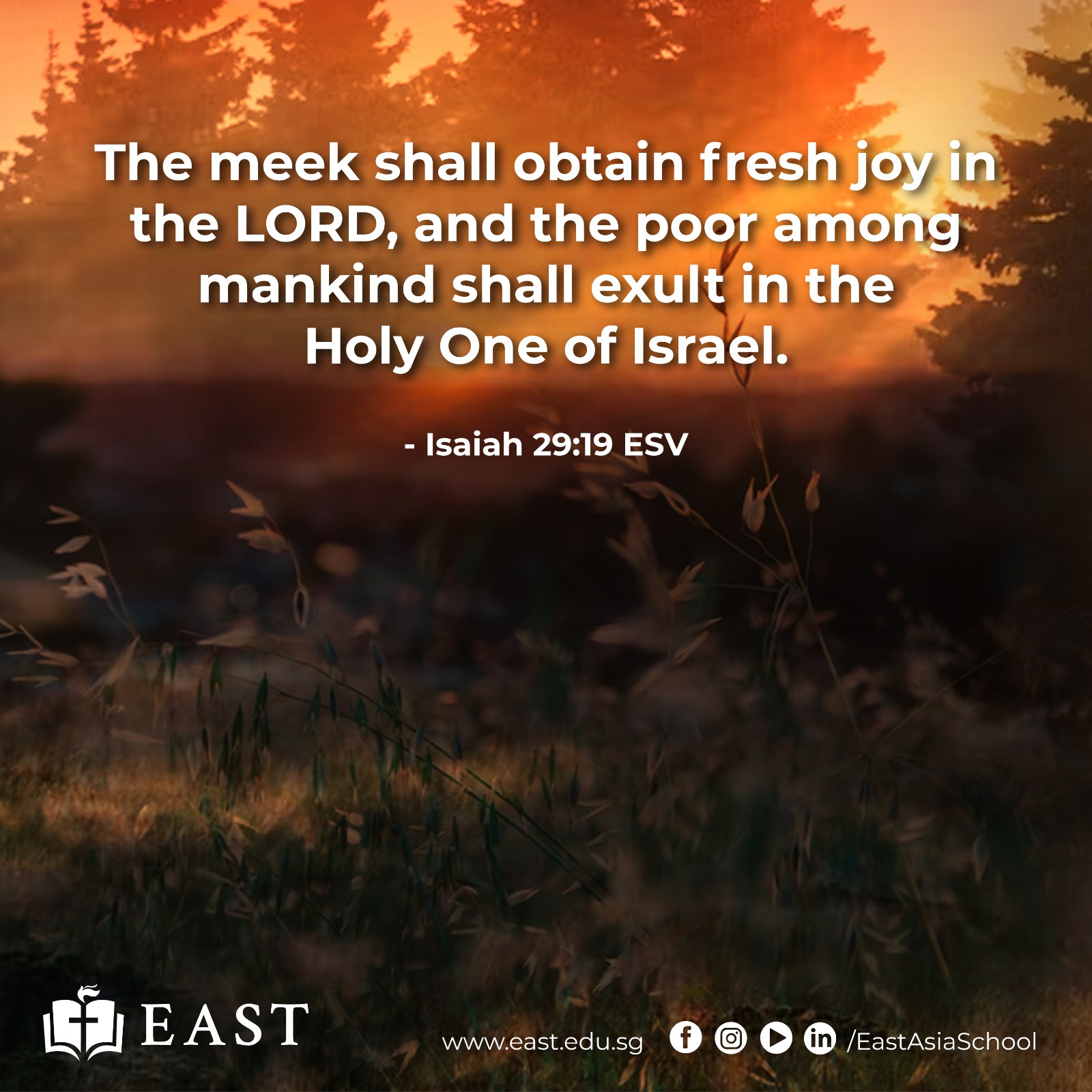 bibleverse7july : East Asia School of Theology