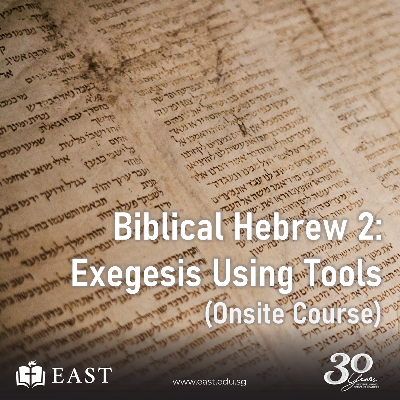 Biblical Hebrew 2: Exegesis Using Tools – Onsite Day Course : East Asia ...