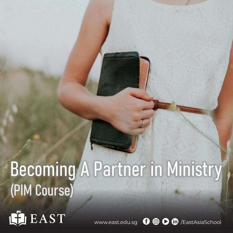 Becoming a Partner in Ministry (Online) – PIM Day Course : East Asia ...