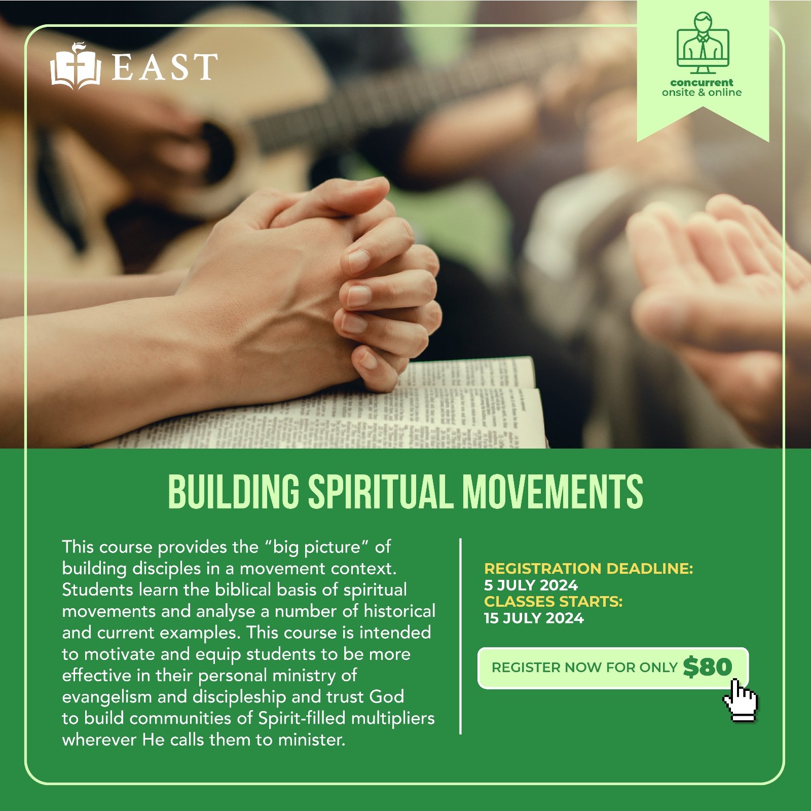 Building Spiritual Movements (Onsite) – Day Course : East Asia School ...