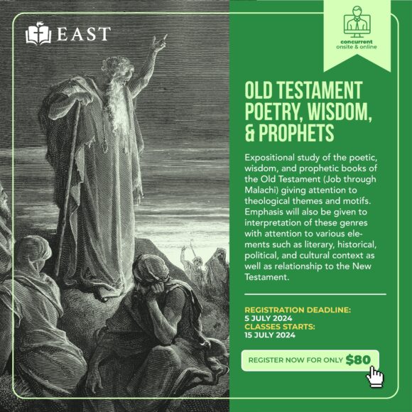 Old Testament Poetry, Wisdom, & Prophets (Concurrent) – Day Course ...