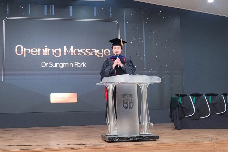 DMin Graduation Park Sung Min_mid : East Asia School of Theology